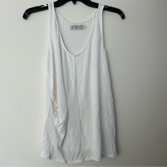 Fighting Eel | Tops | Fighting Eel Racerback Side Ruched Tank Top | Poshmark